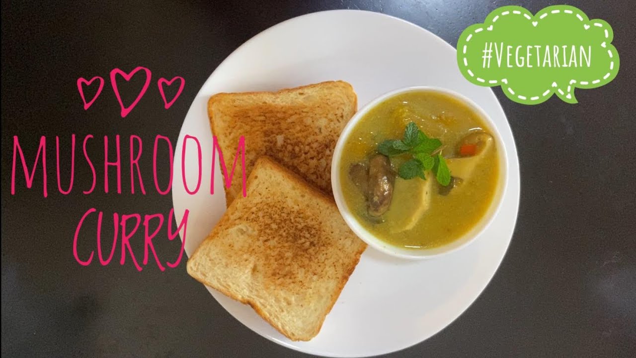 #vegetarian Shiitake mushroom curry - YouTube