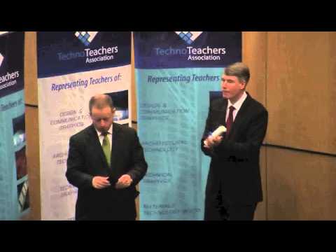 Kevin Slattery receiving 2nd place in Higher Level Materials Technology ...