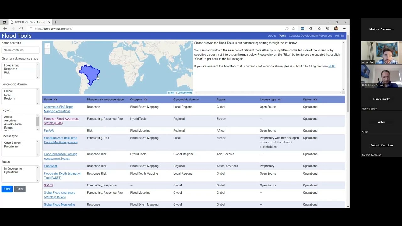 EOTEC DevNet Flood Tools Tracker Demonstration - YouTube
