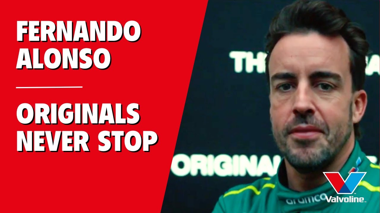 ORIGINALS NEVER STOP | FERNANDO ALONSO | DRIVEN by Innovation - YouTube