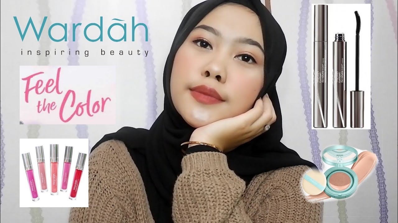 Daily MakeUp One Brand Tutorial (Wardah) - YouTube