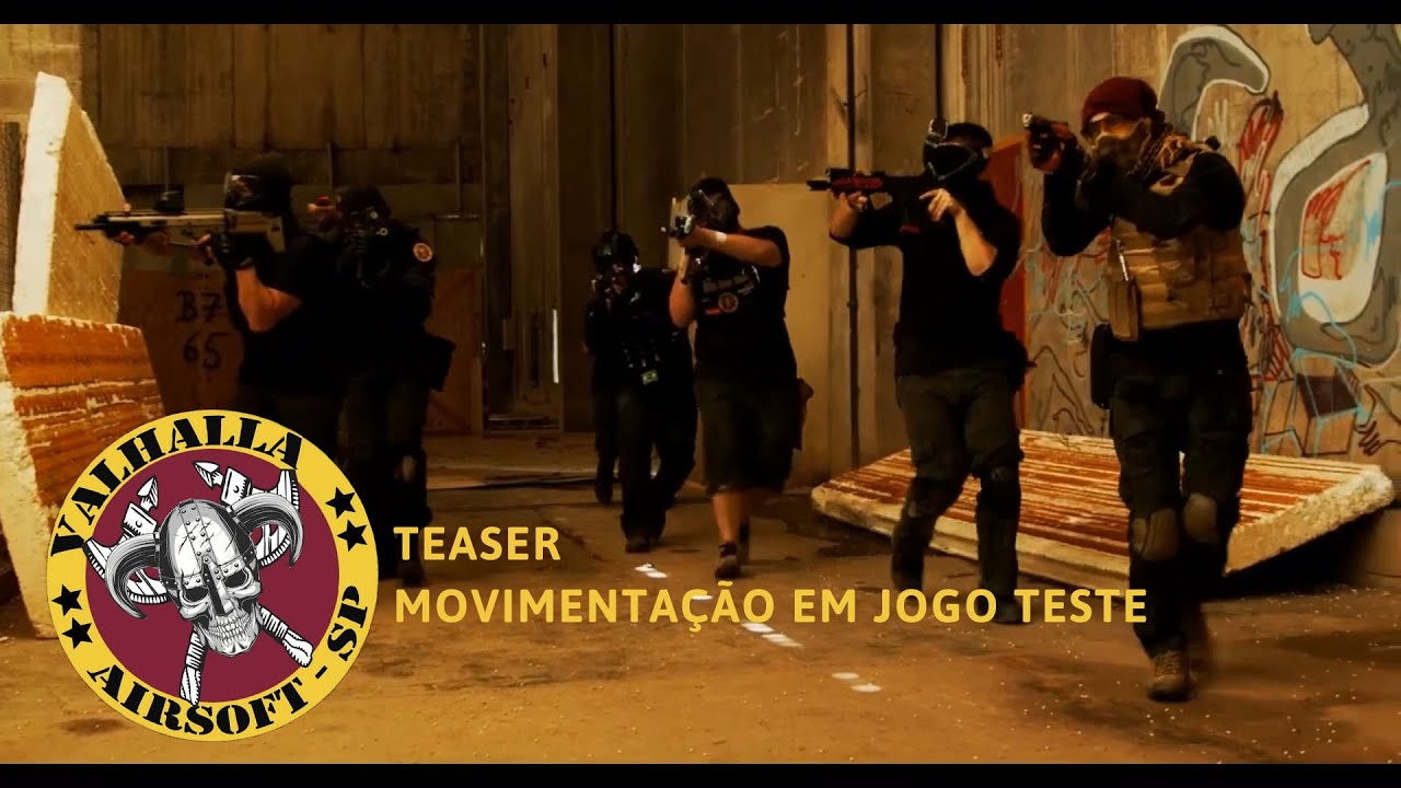 Teaser - Valhalla Airsoft - Movimentação no Detroit Airsoft Field - YouTube