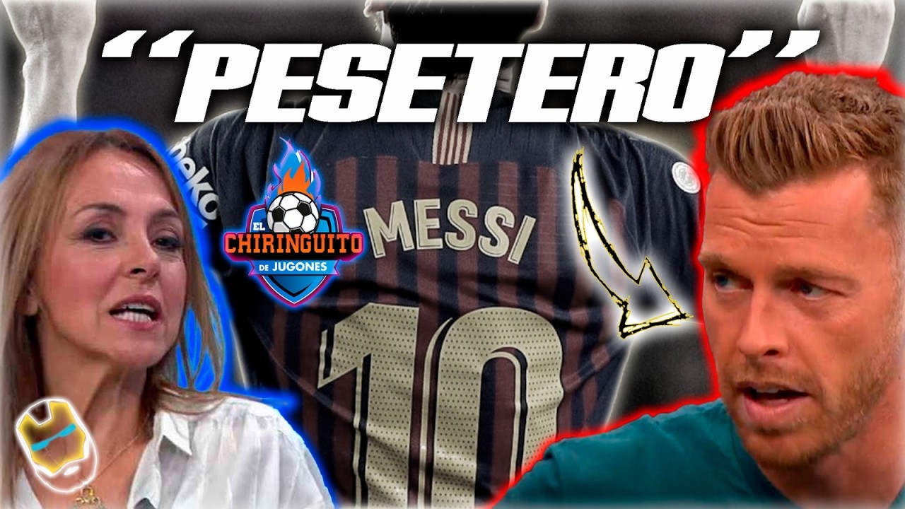 JOTA JORDI Y CARMA BARCELO DISCUTEN POR COMO MESSI HUNDIÓ AL BARÇA ...