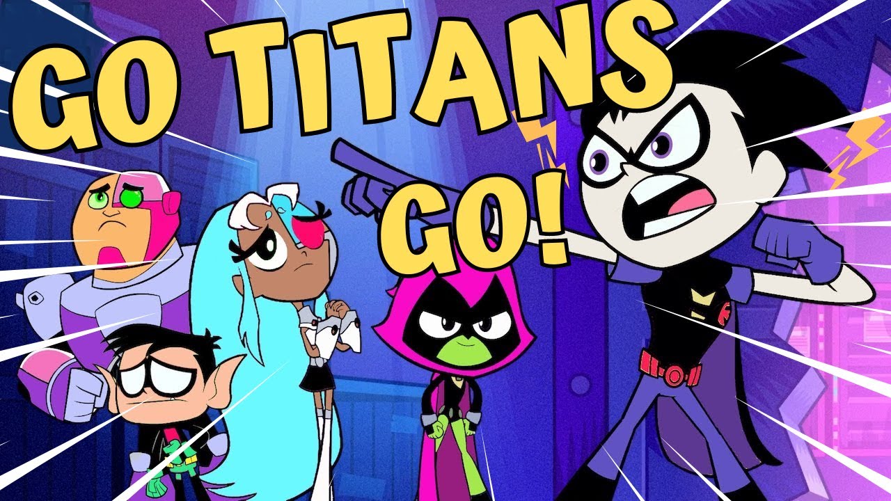 Teen Titans Go! - Go Titans Go! - Orange Cartoon's Music Video - YouTube