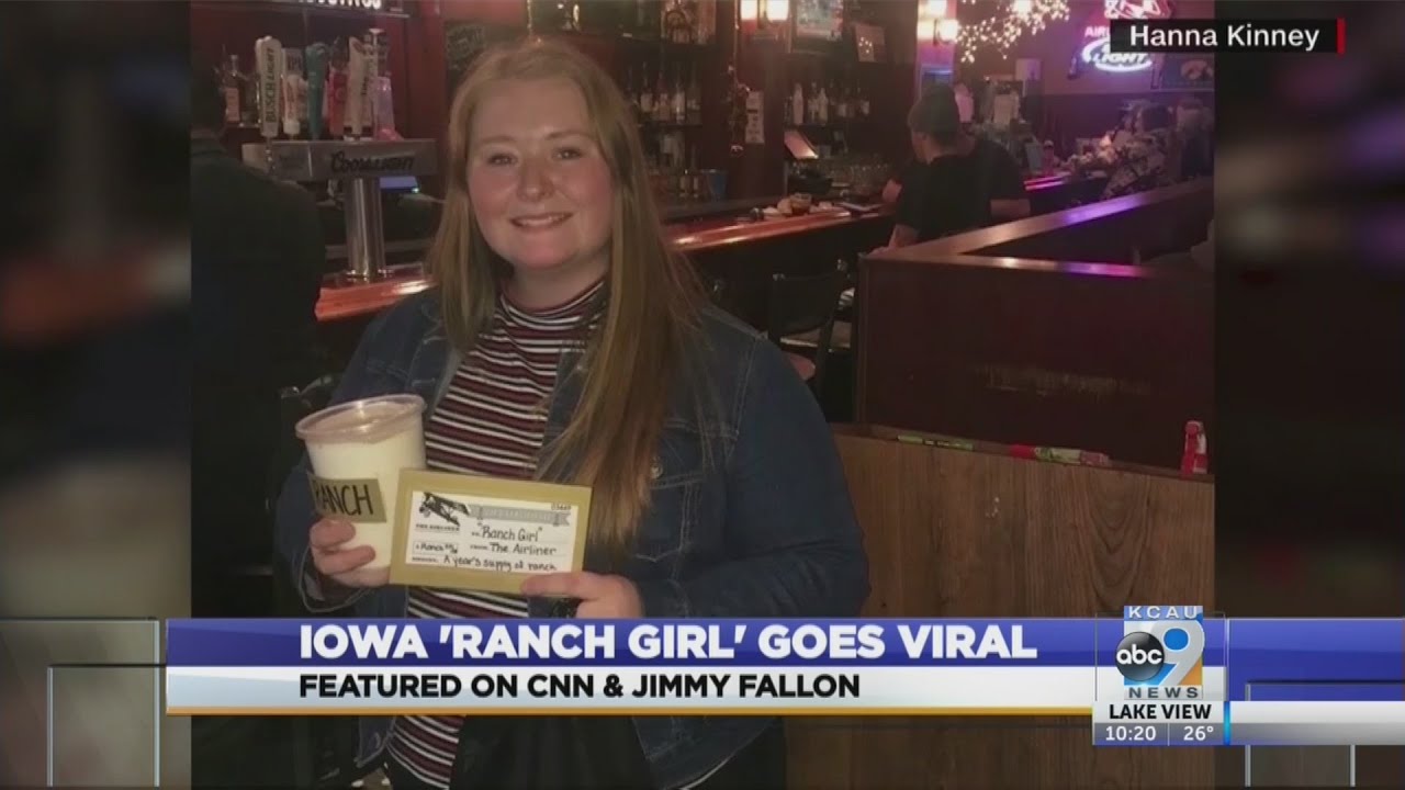 Iowa 'ranch girl' goes viral - YouTube