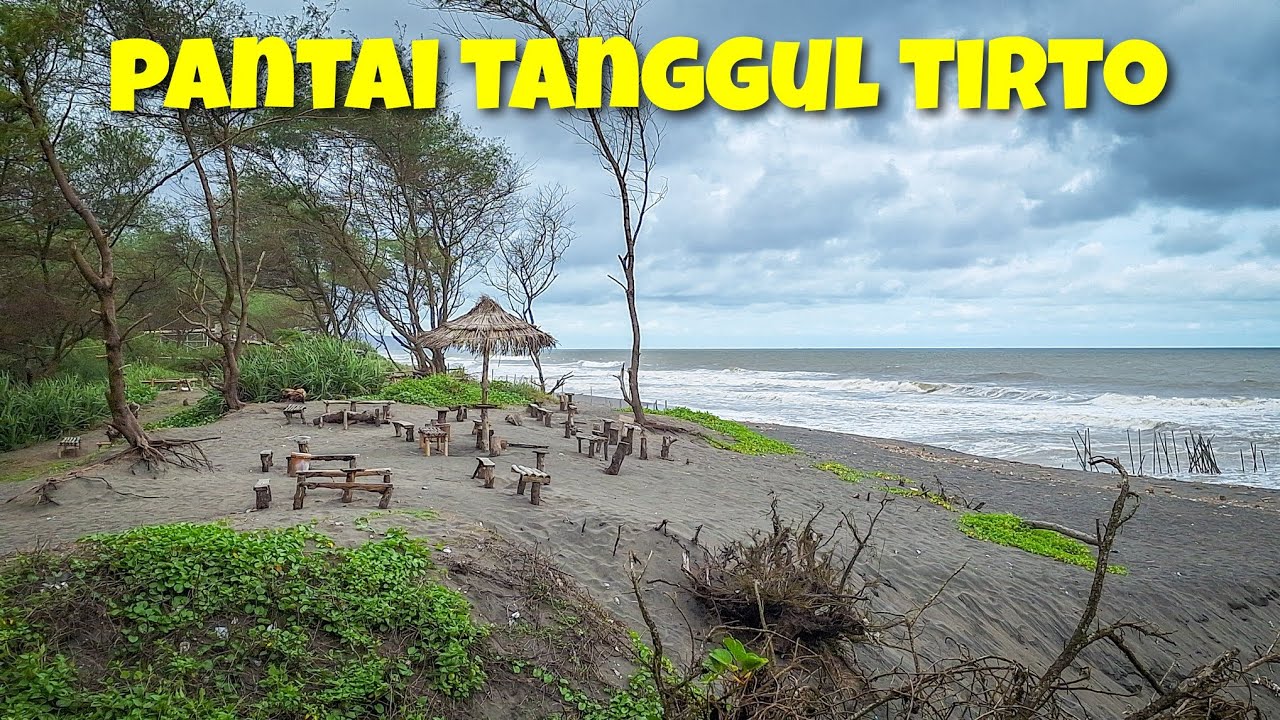 Pantai Tanggul Tirto ... Tempat Nyore Tersyahdu Di Bantul Saat Ini ...