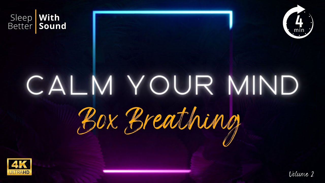 Just 4 Minutes to Re-Center and Re-Focus Your Mind | Box Breathing Navy ...