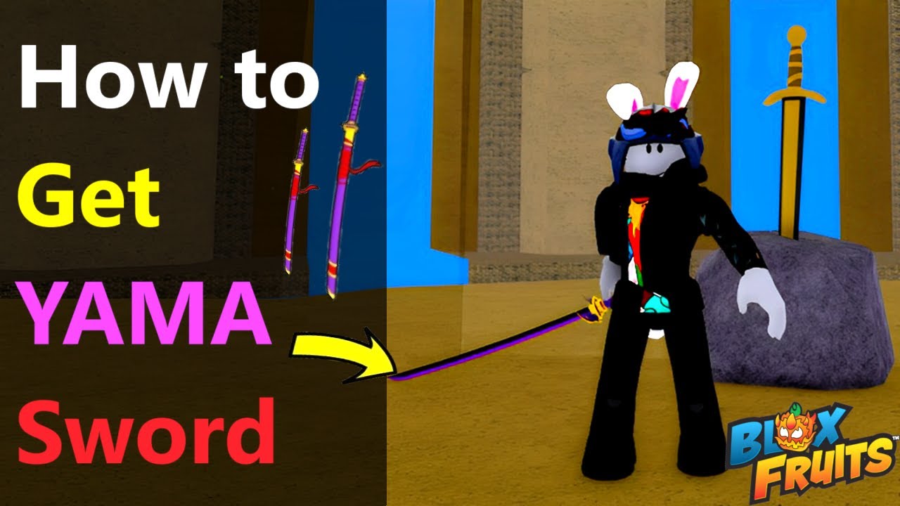 How to get the Yama Sword in Blox Fruits | Secret Temple Location # ...