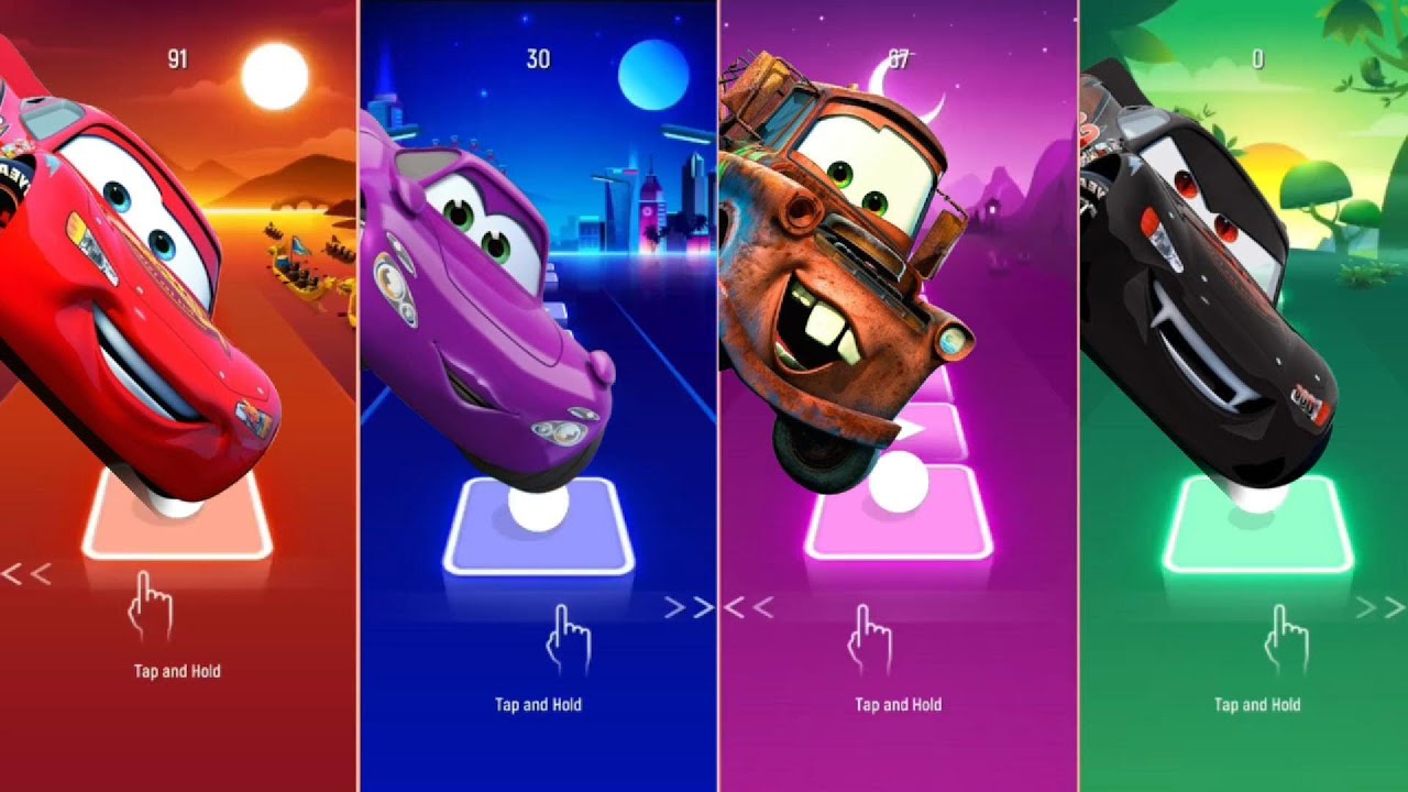 Lightning McQueen 🆚 Holly 🆚 Mater Cars 3 🆚 McQueen EXE | Who Is Best?🎯 ...