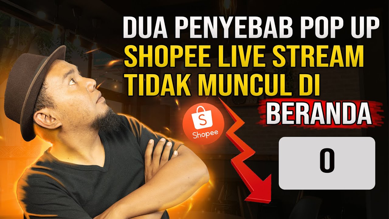 DUA PENYEBAB POP UP SHOPEE HILANG DAN TIDAK MUNCUL DI BERANDA - YouTube