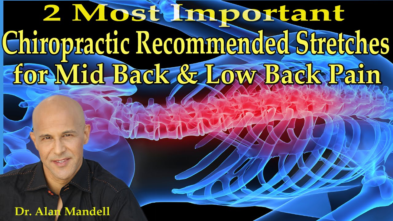 2 Most Important Chiropractic Recommended Stretches for Mid and Low ...