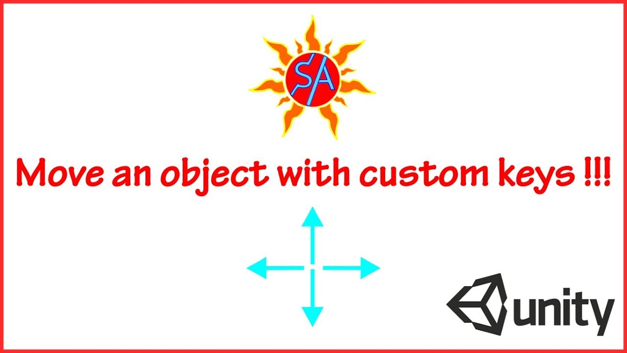 Move Object With Custom Keys Unity Youtube 7523