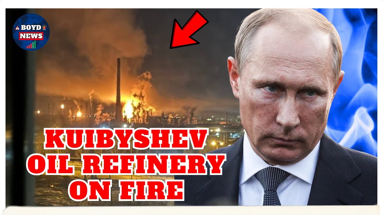 UKRAINIAN DRONE STRIKES KUIBYSHEV OIL REFINERY IN RUSSIA'S SAMARA ...
