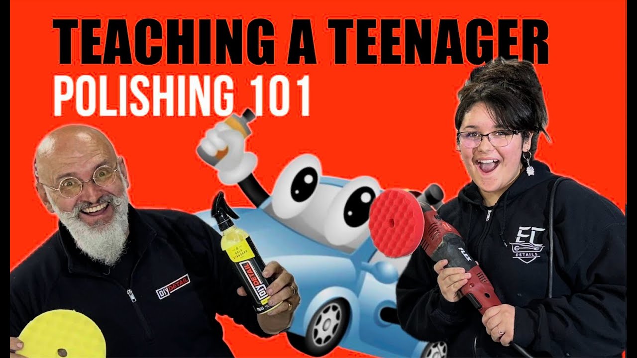 HOW TO POLISH: Teaching a beginner #detailing101#teaching - YouTube