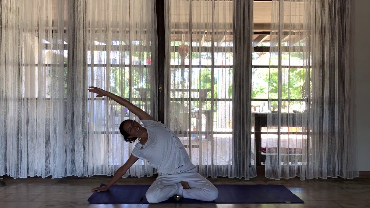 Yoga Class - week 14 - YouTube