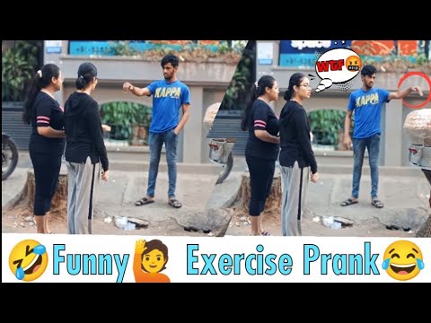 🤣Funny🙋Exercise Prank😂 || ತಮಾಷೆ ವಿಡಿಯೋ 😜 || Kannada Prank Videos ...