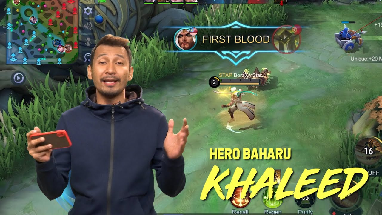 Khaleed hero padang pasir, mungkin jadi pilihan offlaner - YouTube