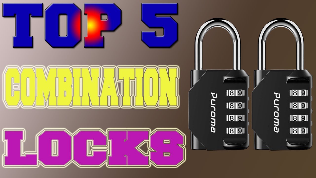 Combination Locks: Top 5 Best Combination Locks in 2020 Review. - YouTube