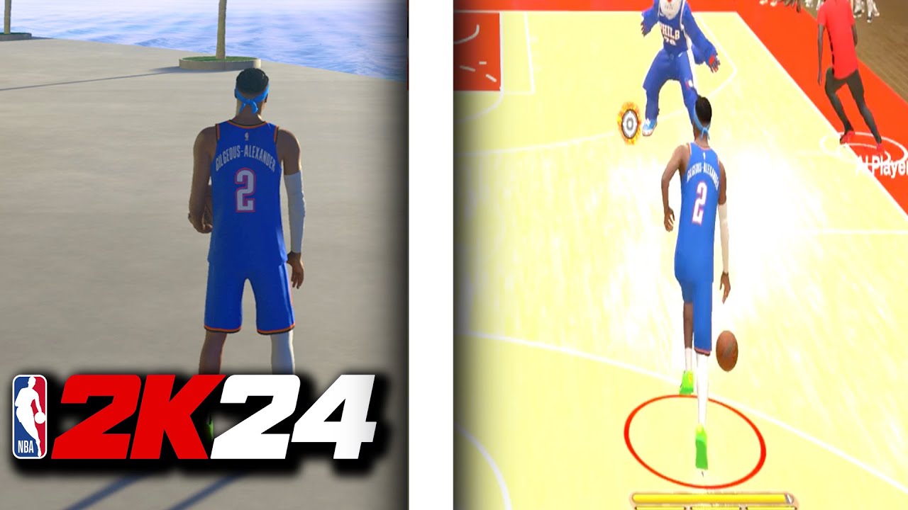 6'6 SGA Build Is Different and can Dribble in NBA 2K24! - YouTube