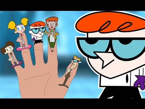 Dexter’s Laboratory Finger Family Nursery Rhymes for Children - YouTube