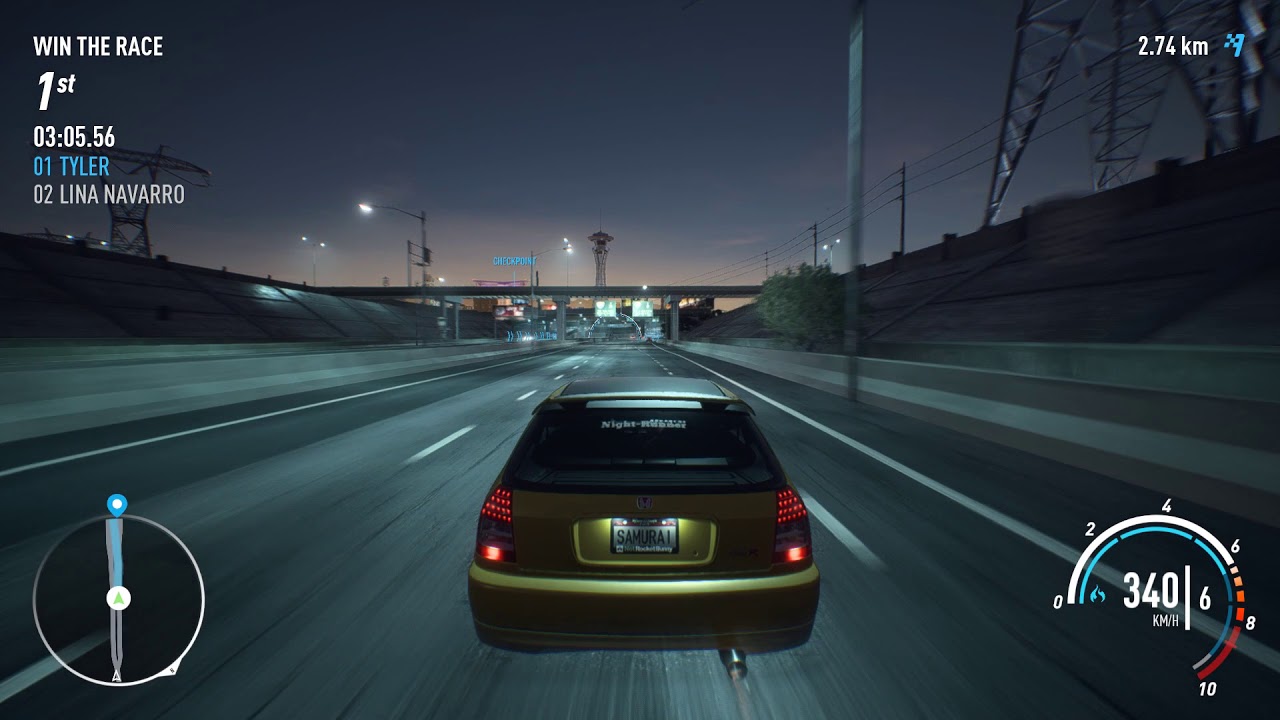NFS Payback (SPOILER) Final Race Civic vs Mclaren P1 +air suspension ...
