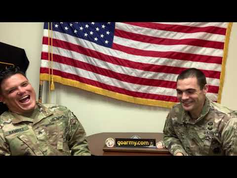 SSG Moriarty Army Interview - YouTube