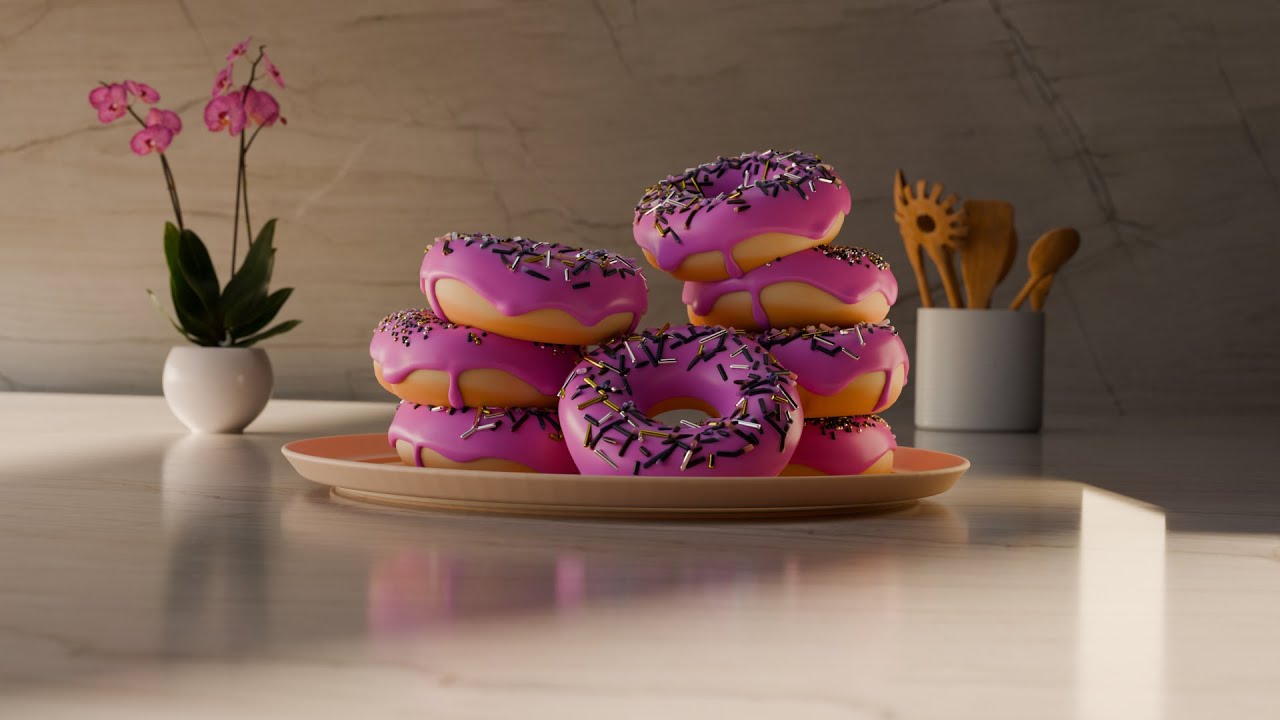 Donut progress time-lapse. - YouTube