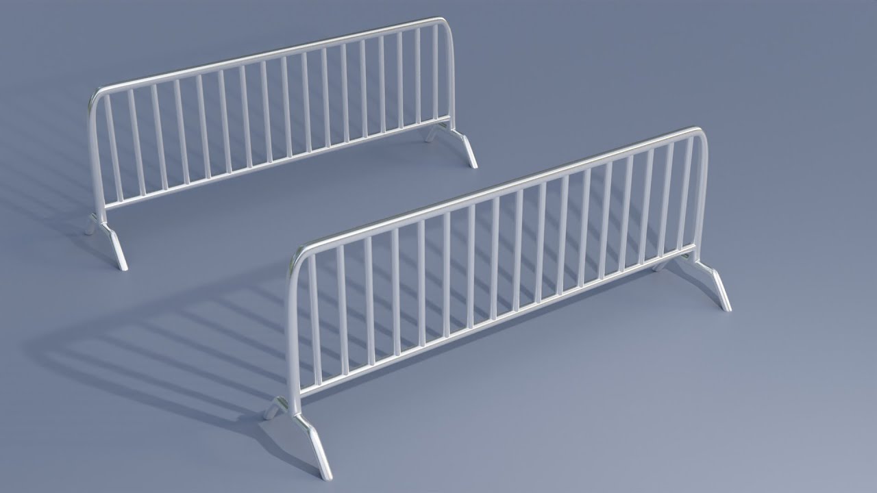 Modeling an arena barricade - Blender Tutorial - YouTube
