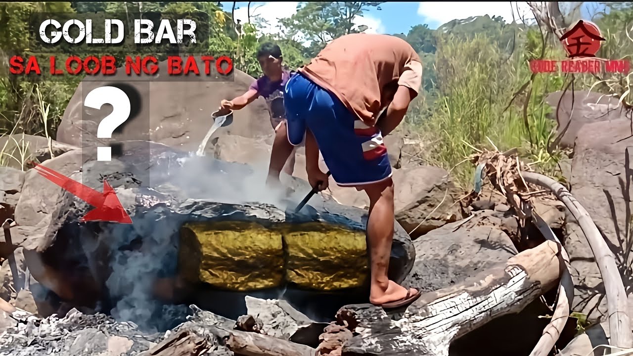 may gold kaya sa loob ng bato ?..[japanese treasure] - YouTube