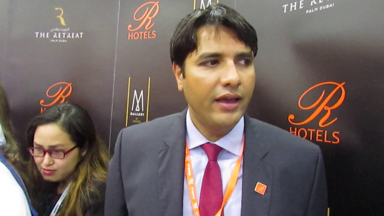 SUMAIR TARIQ-MD for R Hotels speaks to WILLIAM FARIA at ATM 2017 - YouTube