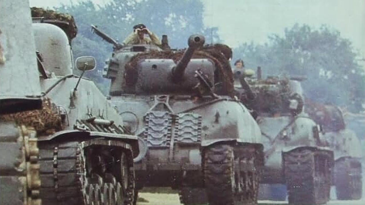 German 88mm Crews Couldn't Believe 11 Sherman Tanks Took Bridge Nine ...