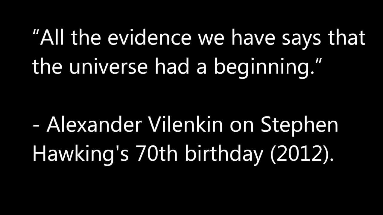 Alexander Vilenkin Quotes Atheists' Design Admissions Mathetis