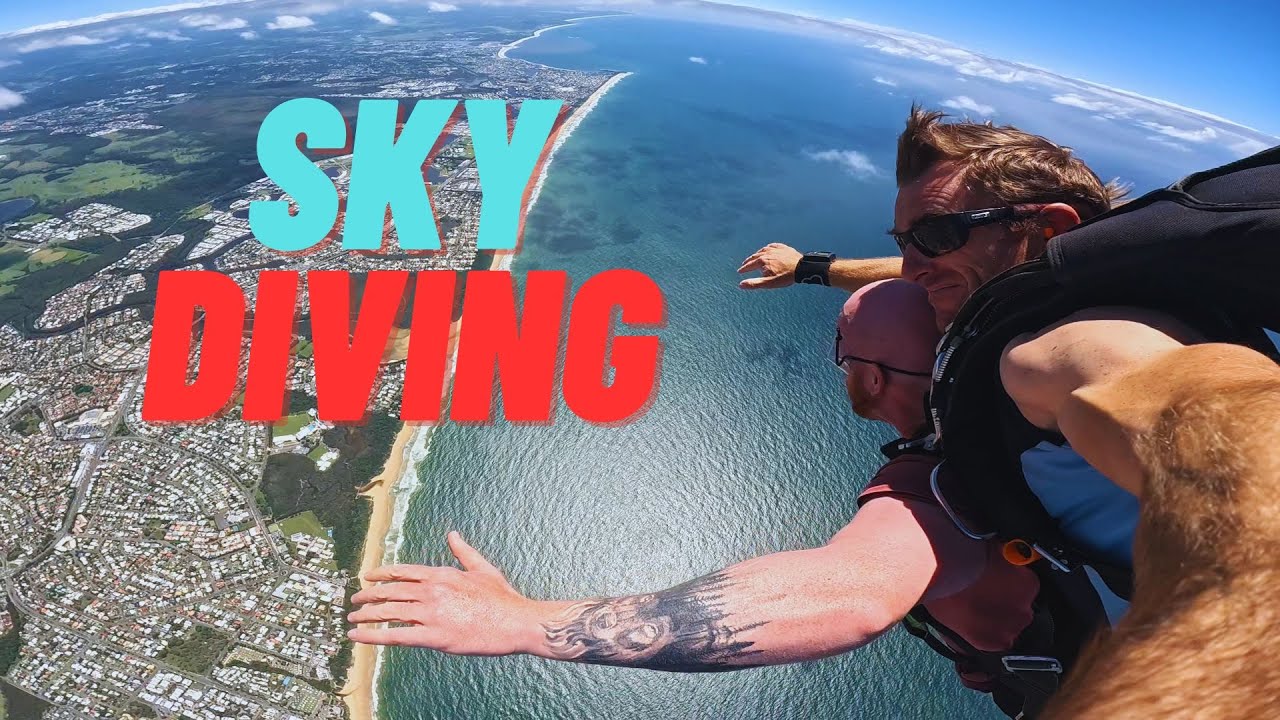 Sky Diving (Sunshine Coast) - YouTube