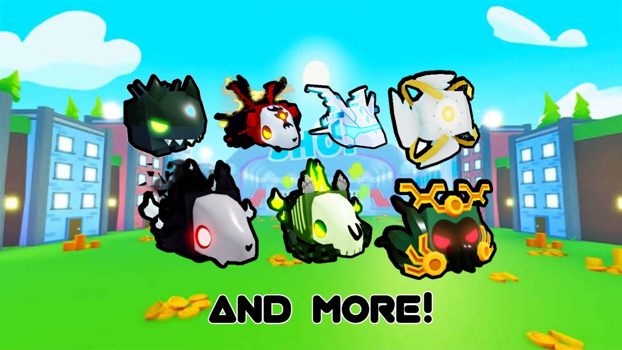 ALL MYTHICAL PETS IN PET SIM X NORMAL,GOLDEN, RAINBOW AND DARK MATTER ...