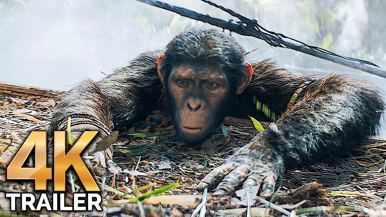 KINGDOM OF THE PLANET OF THE APES Trailer (4K ULTRA HD) 2024 - YouTube