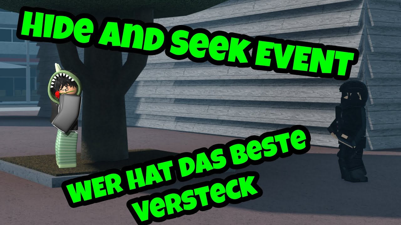 Hide and Seek Event!!! Wer hat das beste Versteck??? - YouTube