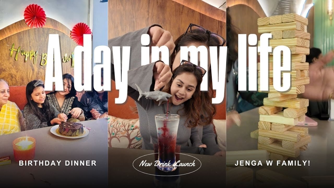 spend a day with me 🕯️ | brand shoots, new drink launch, jenga & more ...