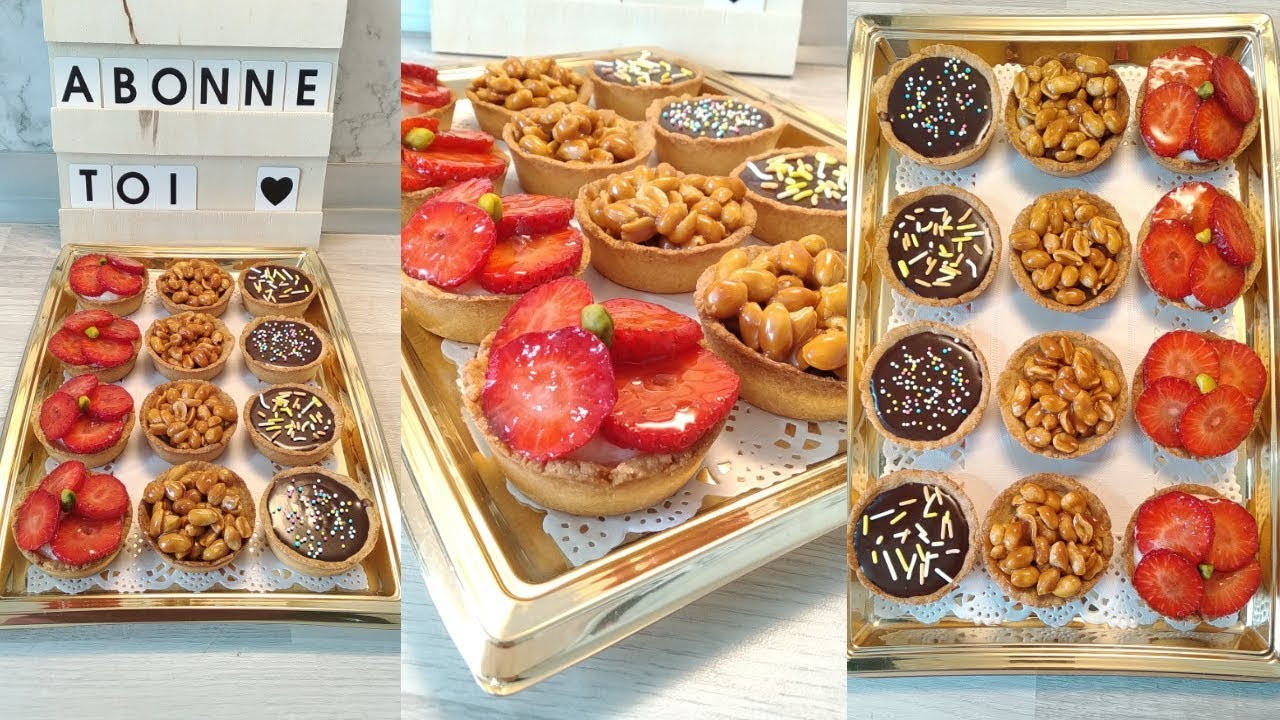 Tartelettes en 3 Façons 👍😍 - YouTube
