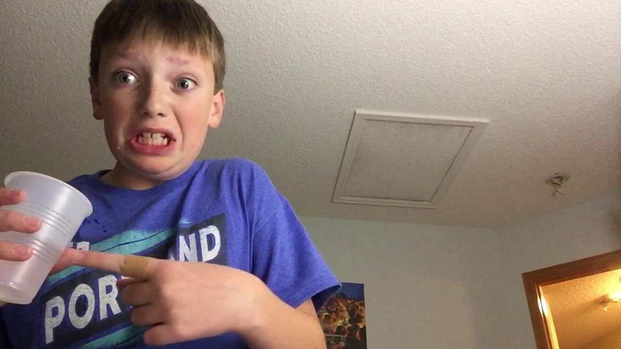 Water chug challenge - YouTube