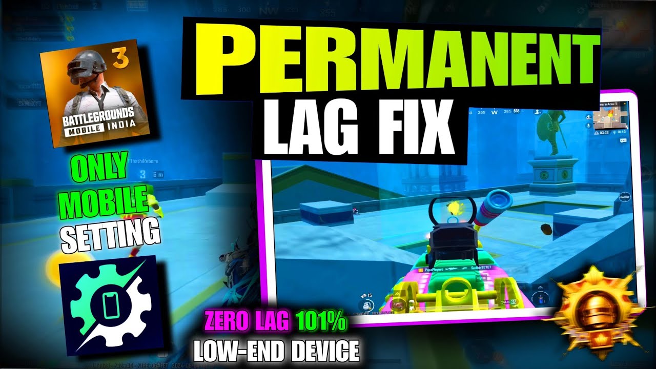 BGMI PERMANENT LAG FIX | ZERO LAG 101% LOW-END DEVICE | ONLY MOBILE ...