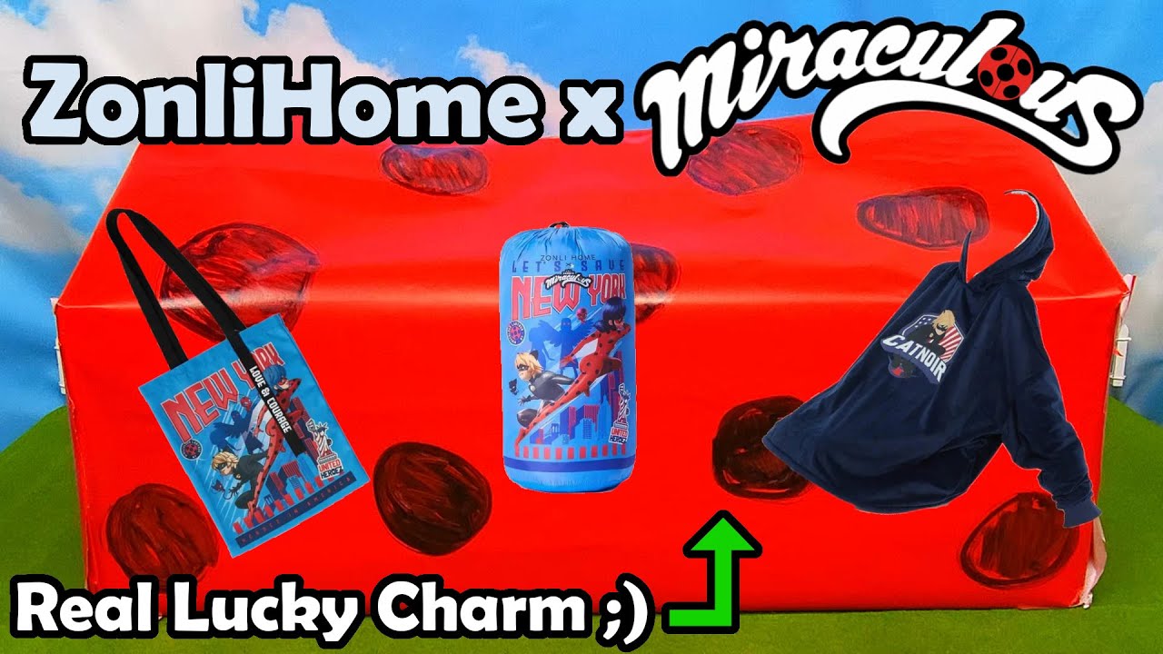 Opening Miraculous Ladybug ZonliHome Gift Box - New York (Miraculous ...