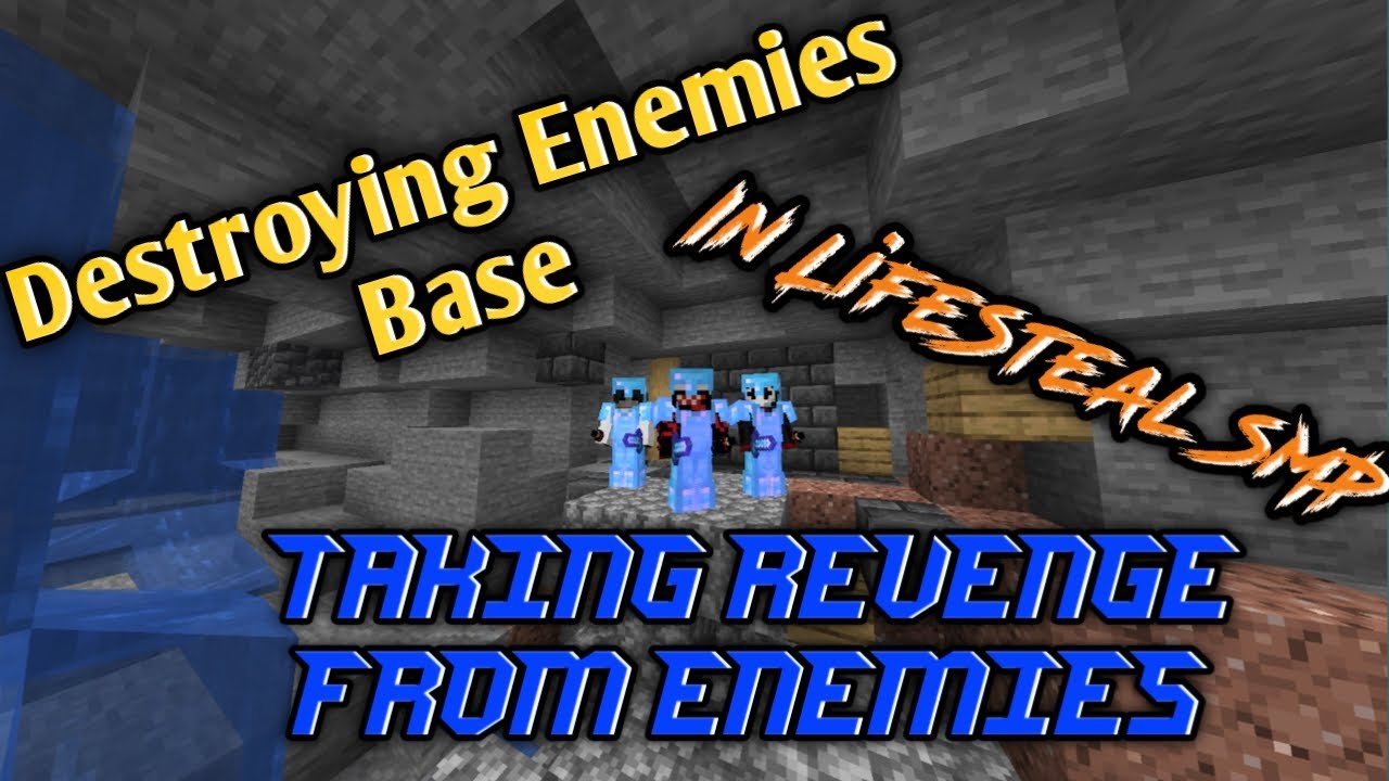 DESTROYING ENEMY BASES IN LIFESTEAL SMP - YouTube