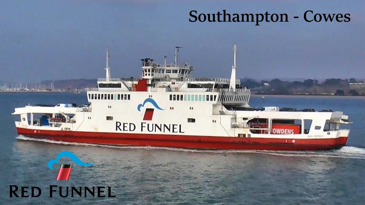 Red Funnel - Red Falcon - Southampton to Cowes - YouTube