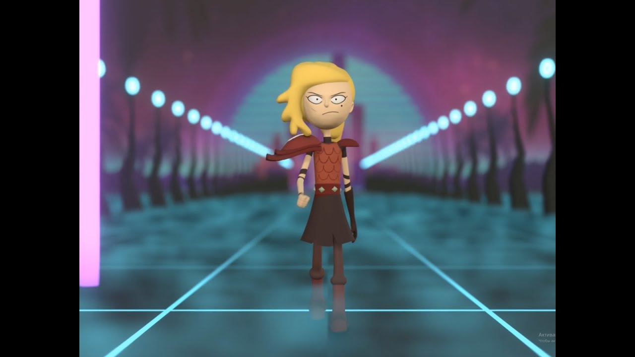 Sasha Waybright fan animation - YouTube