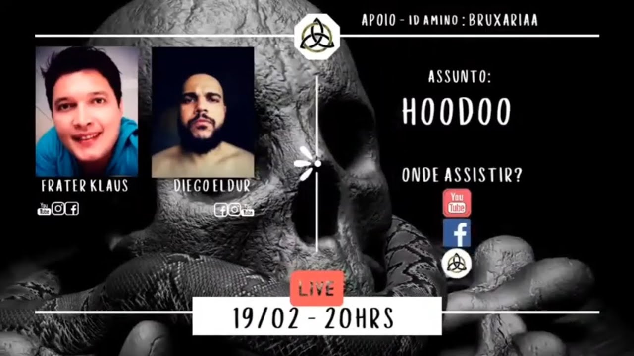 #BruxariaA - Hoodoo/Voodoo com Frater Klaus Maximus - YouTube