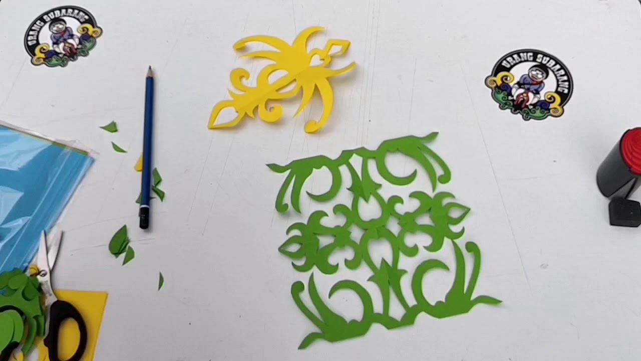 DIY Seni Menggunting Kertas Origami, Tiga Cara Membuat Ornamen Hias ...