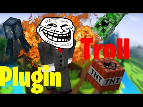 Comment instaler un plugin sur minecraft PLUGIN TROLL - YouTube