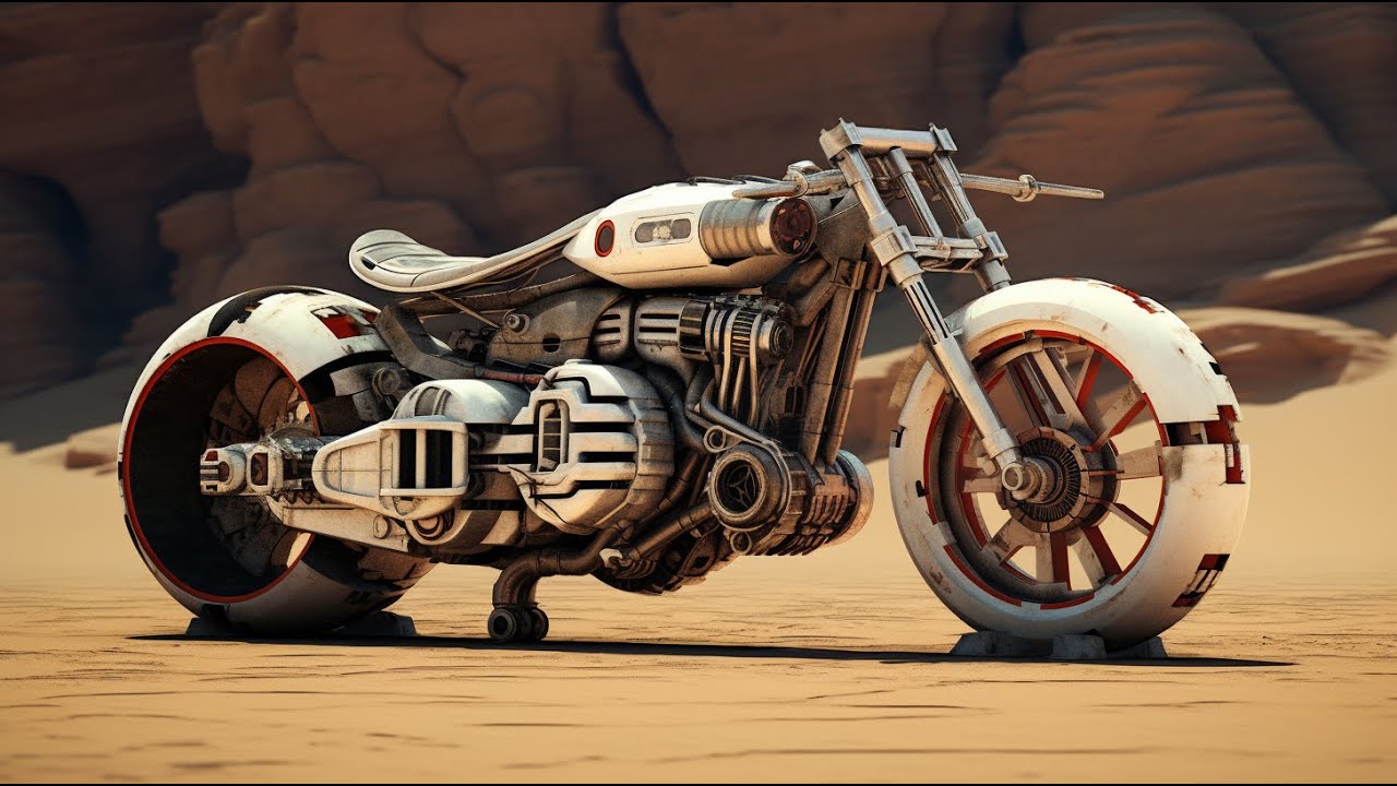 Star Wars Motorcycle Inspired. AI Created - YouTube