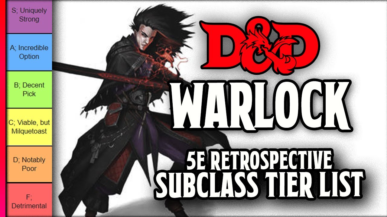 Warlock Subclass Tier List // D&D 5e Retrospective - YouTube