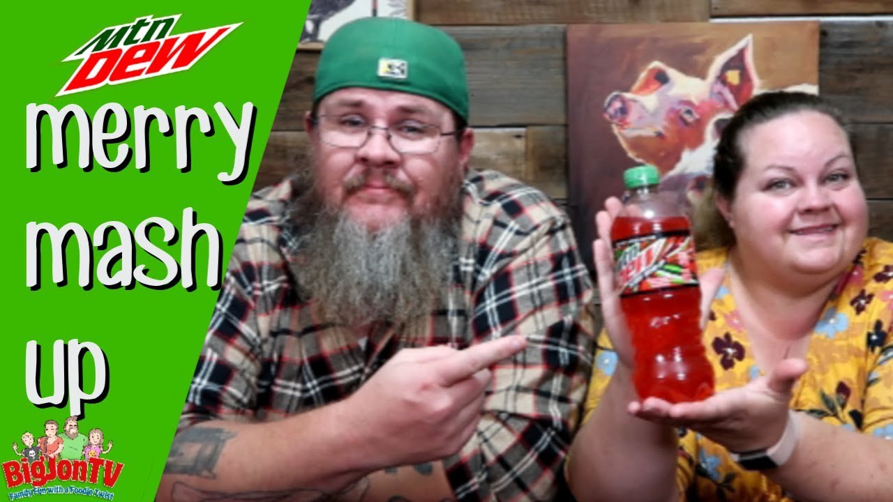 Mt. Dew Merry Mash-Up || Taste Test Tuesday - YouTube